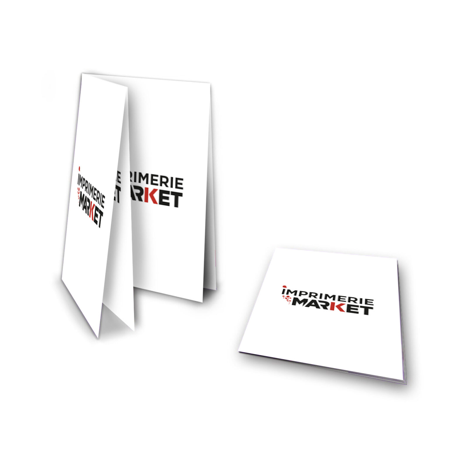 Dépliant 2 plis croisés A5 fermé